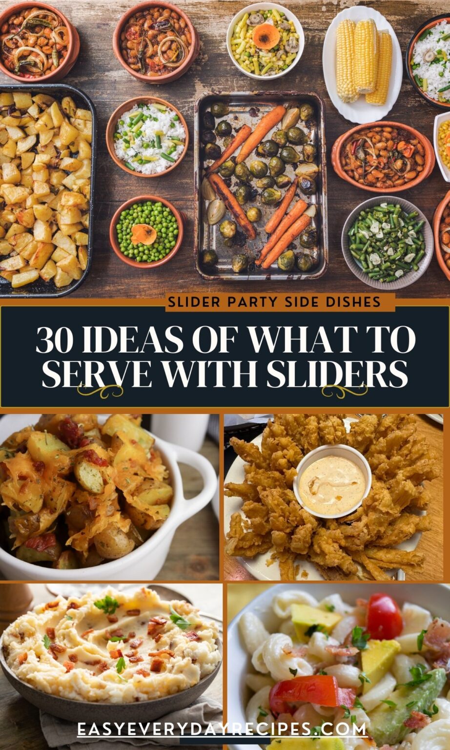 What To Serve With Sliders At A Party - 30 Ideas | Easy Everyday Recipes