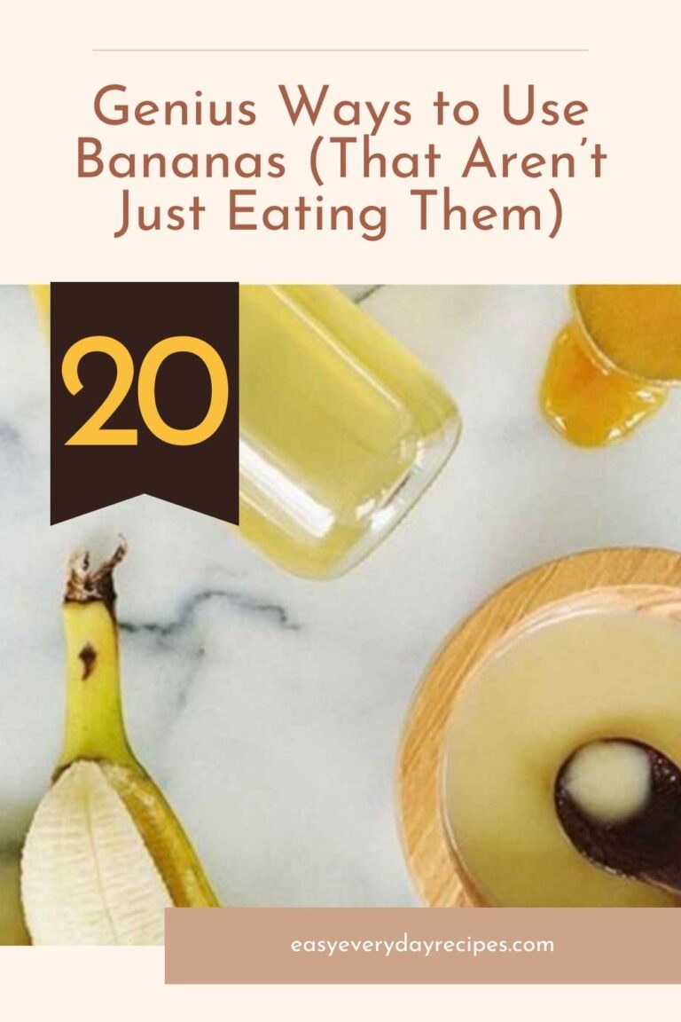 20 Genius Ways To Use Bananas (That Aren’t Just Eating Them)